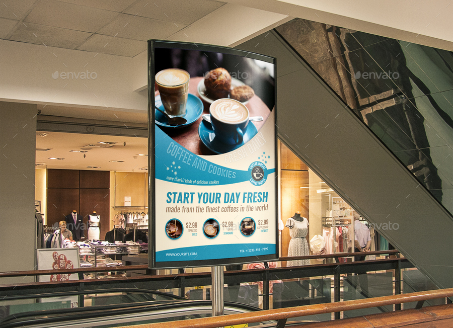 Cafe Poster Template Vol.3 by OWPictures | GraphicRiver