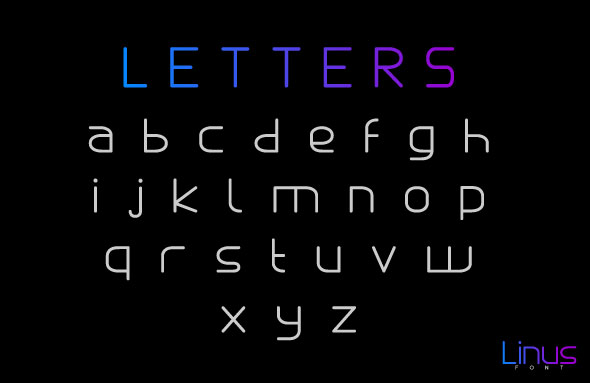 Linus Font, Fonts | GraphicRiver
