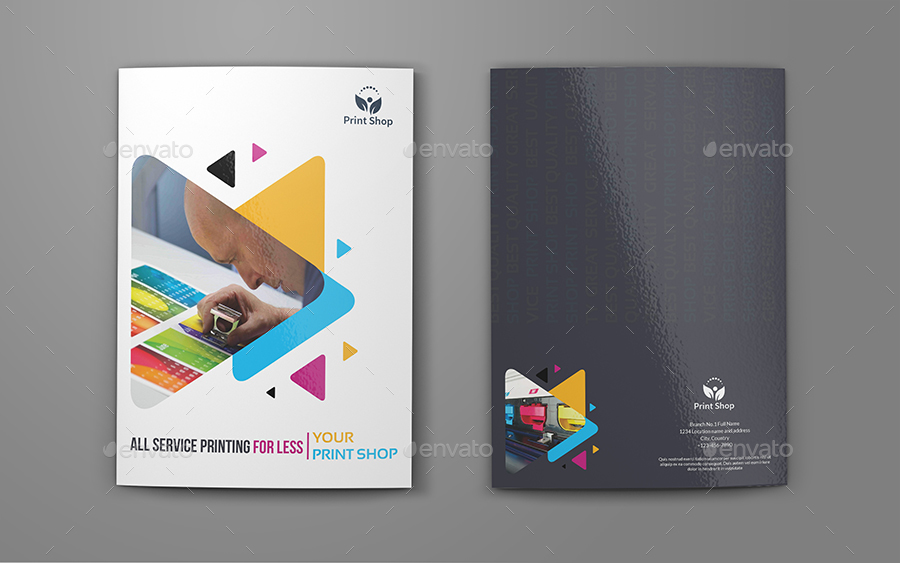 Print Shop Brochure Bundle Template, Print Templates | GraphicRiver