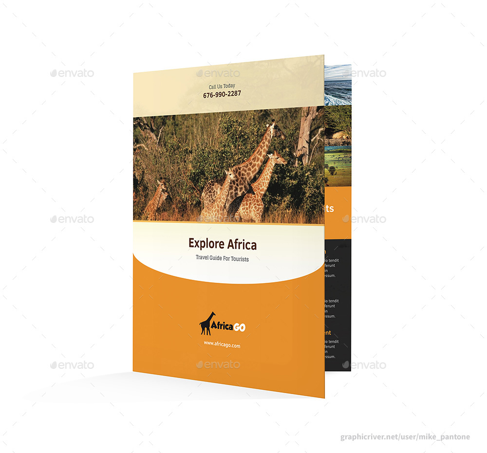 Africa Adventure Print Bundle, Print Templates | GraphicRiver