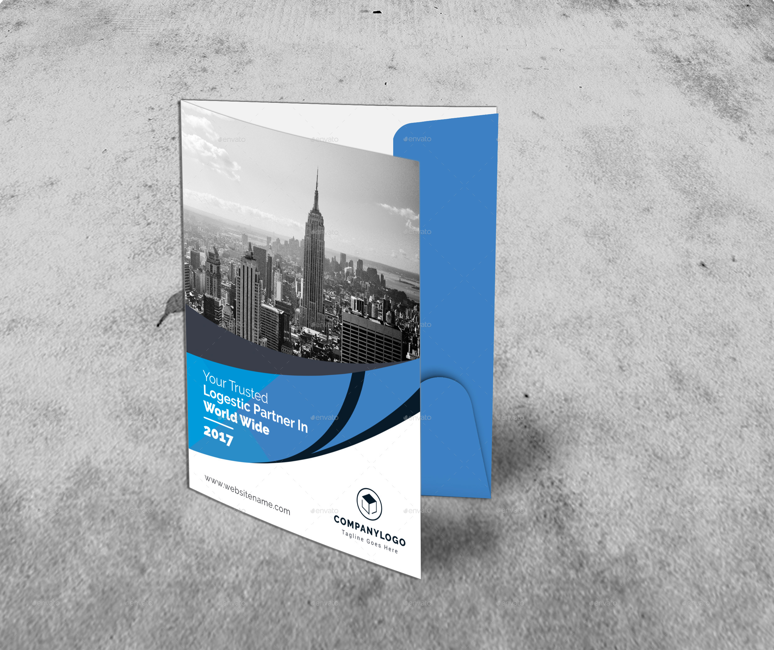 Presentation Folder, Print Templates | GraphicRiver