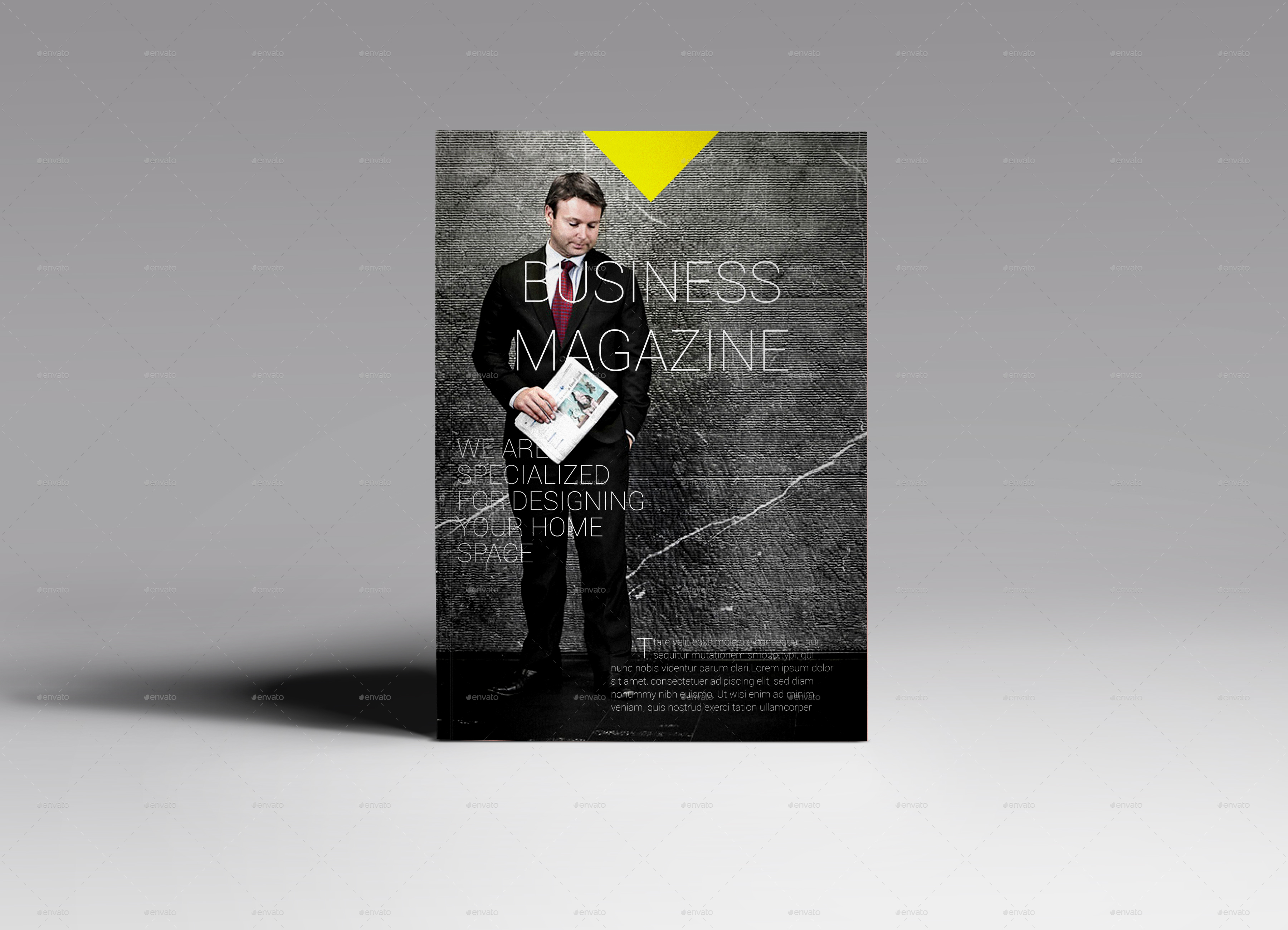 Business Shape Magazine, Print Templates | GraphicRiver