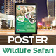 Wildlife Safari Poster Template, Print Templates | GraphicRiver