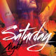 Saturday Night, Print Templates | GraphicRiver