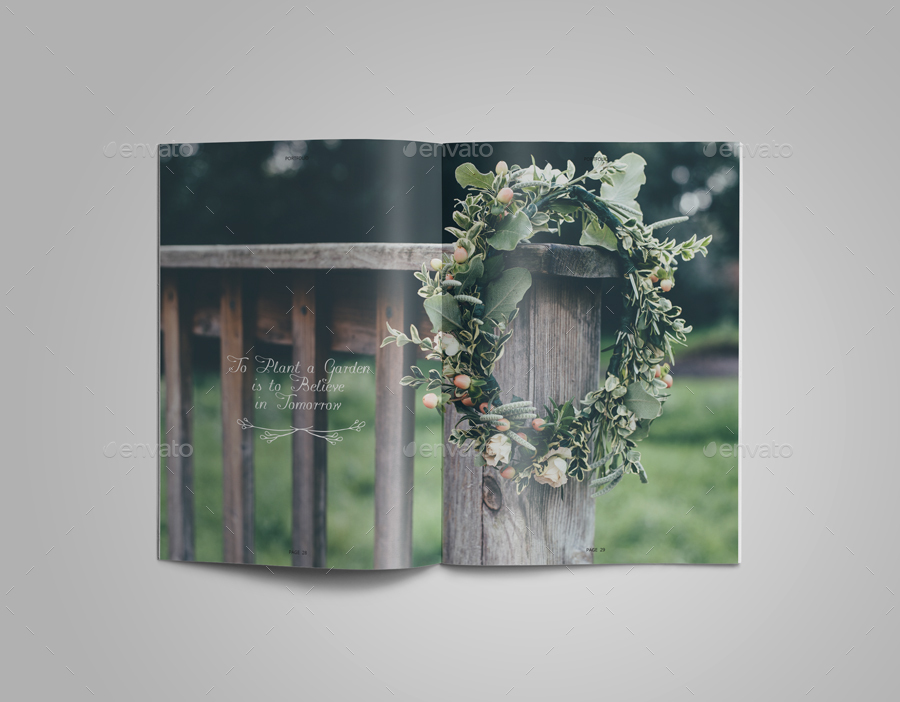 Multipurpose Portfolio / Catalogue Template Vol.III by Tiempo_Co ...