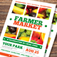 Farmer Market Event Flyer Vol 02, Print Templates | GraphicRiver