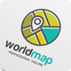 World Map Location Logo Template, Logo Templates | GraphicRiver