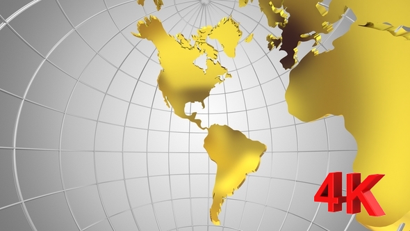 Rotating of Globe, Motion Graphics | VideoHive