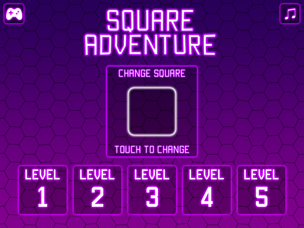 Square Adventure - HTML5 Game (CAPX) by Anik15 | CodeCanyon