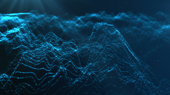 Digital Terrain Sea Floor HUD, Motion Graphics | VideoHive