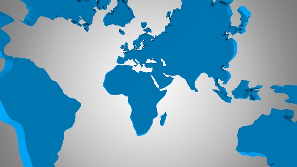 Rotating of Globe, Motion Graphics | VideoHive