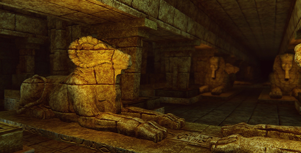 Corridors And Labyrinths Of The Pyramid, Motion Graphics | VideoHive