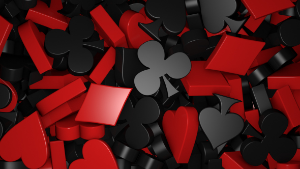 Falling Card Suits Transition, Motion Graphics | VideoHive