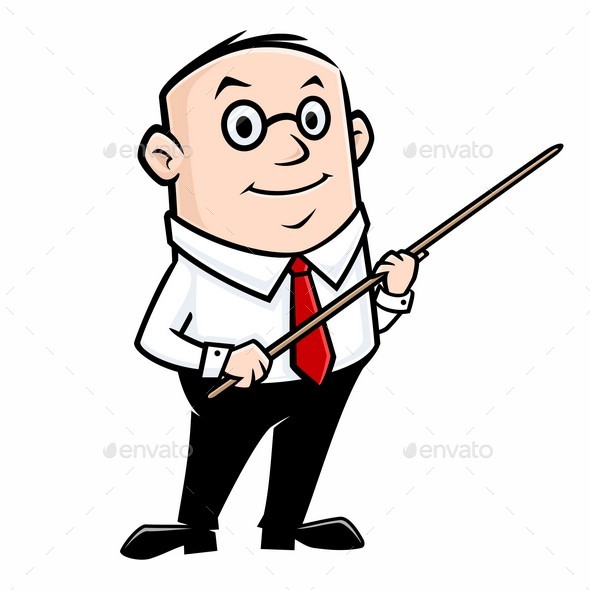 Cartoon Teacher by mumut | GraphicRiver