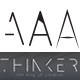 Thinker Font, Fonts | GraphicRiver