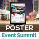 Event Summit Conference Poster Template, Print Templates | GraphicRiver