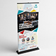 Event Summit Conference Roll-Up Banner, Print Templates | GraphicRiver