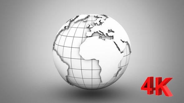 World Map Turns Into a Globe, Motion Graphics | VideoHive
