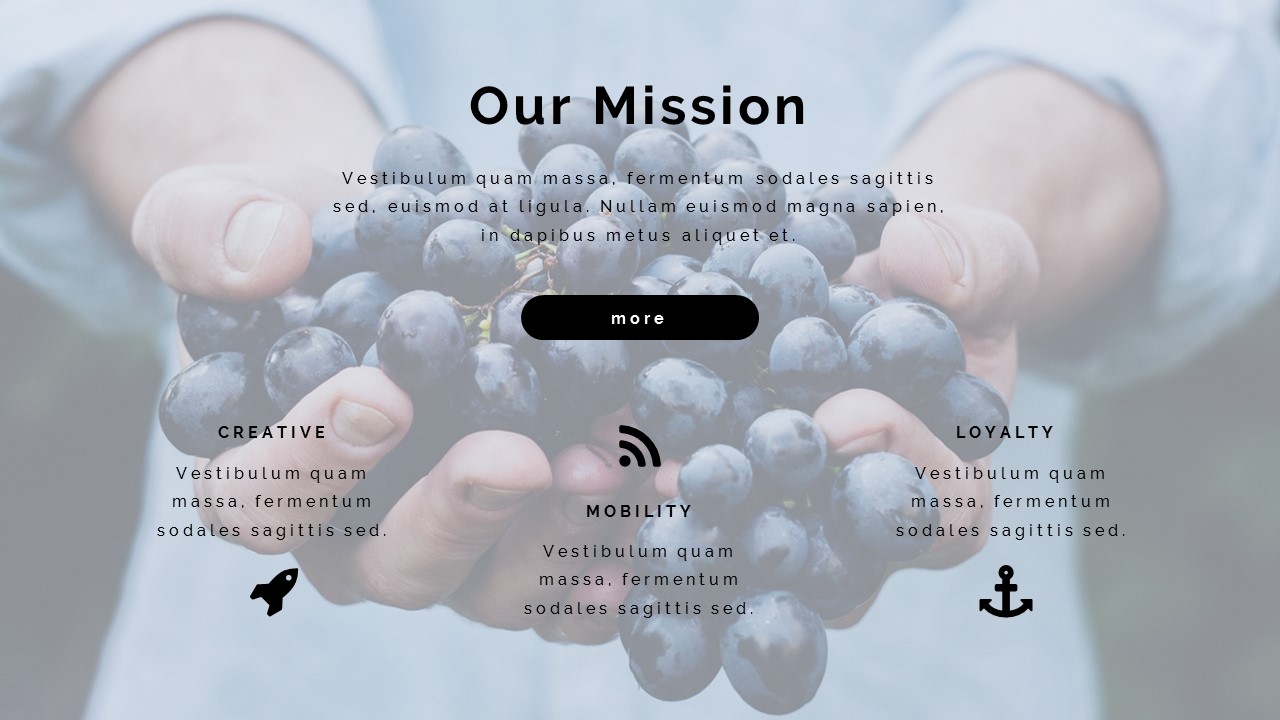 Vision Minimal PowerPoint Template, Presentation Templates | GraphicRiver