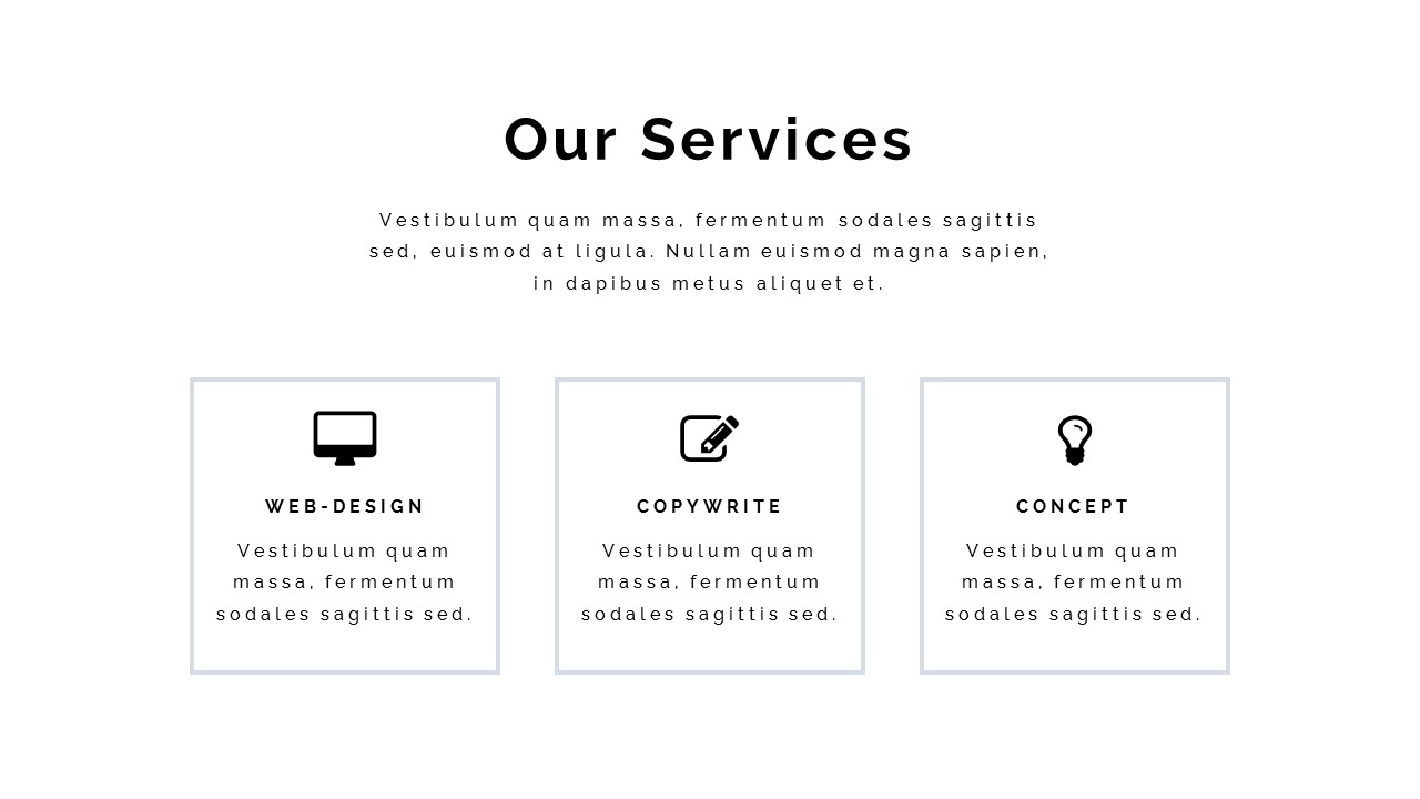 Vision Minimal PowerPoint Template, Presentation Templates | GraphicRiver