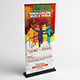 Color Run Event Roll-Up Banner, Print Templates | GraphicRiver