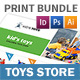 Toys Store Print Bundle, Print Templates | GraphicRiver