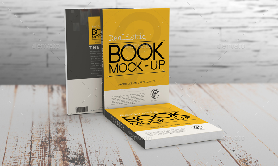 Book Cover Mock-Ups 01, Graphics | GraphicRiver