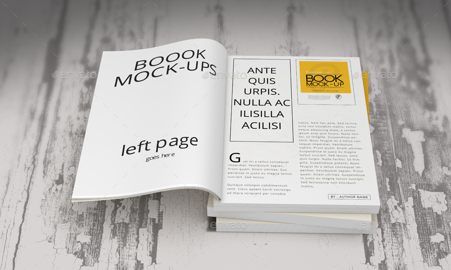Book Cover Mock-Ups 01, Graphics | GraphicRiver