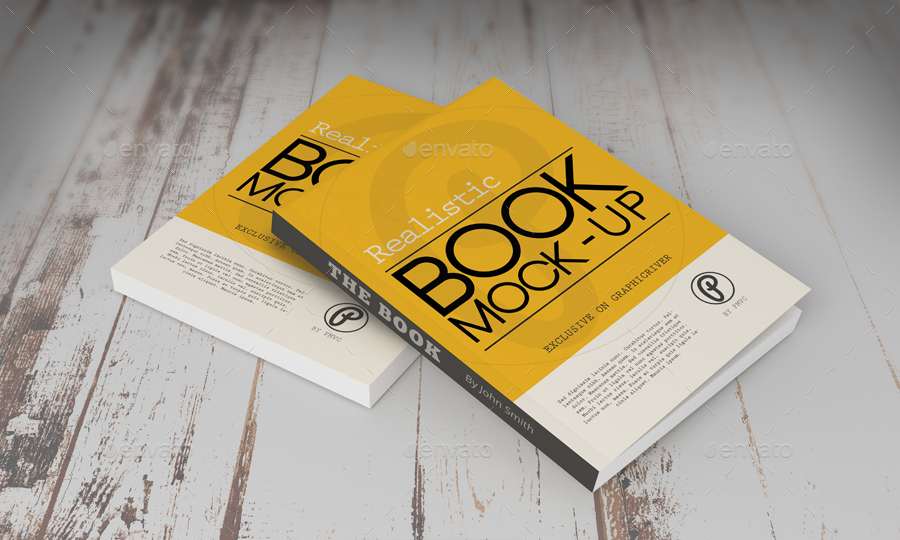 Book Cover Mock-Ups 01, Graphics | GraphicRiver
