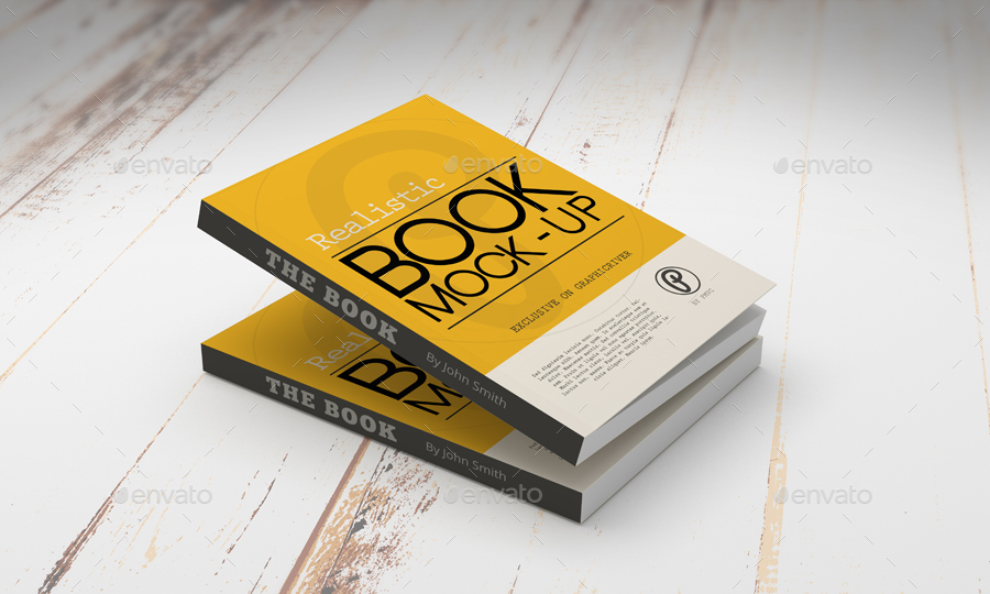 Book Cover Mock-Ups 01, Graphics | GraphicRiver
