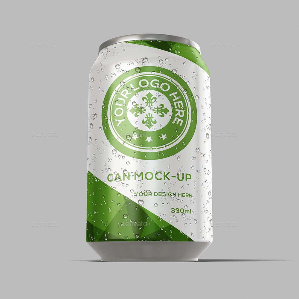 Soda Can Mock-Up, Graphics | GraphicRiver