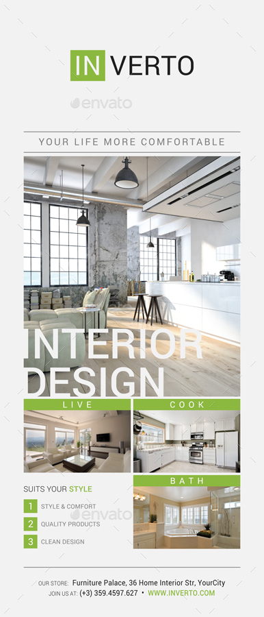 Interior Design Banner V2 by rapidgraf | GraphicRiver
