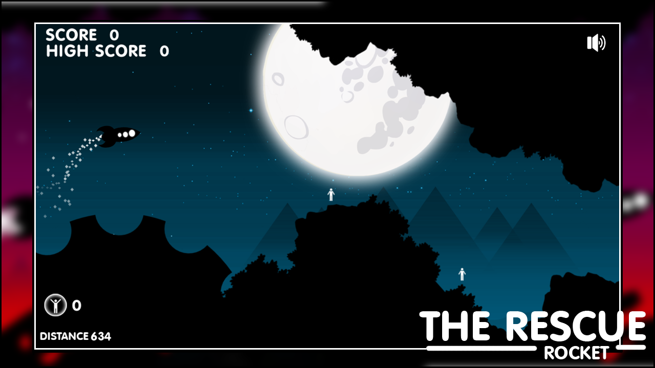 The Rescue Rocket HTML5 Game by Frozennnn | CodeCanyon