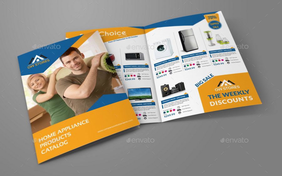 Products Catalog Brochure Bundle Vol.3, Print Templates | GraphicRiver