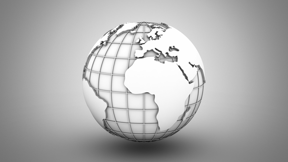 World Map Turns Into a Globe, Motion Graphics | VideoHive