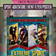 Sport Adventure Event Flyer / Poster, Print Templates | GraphicRiver