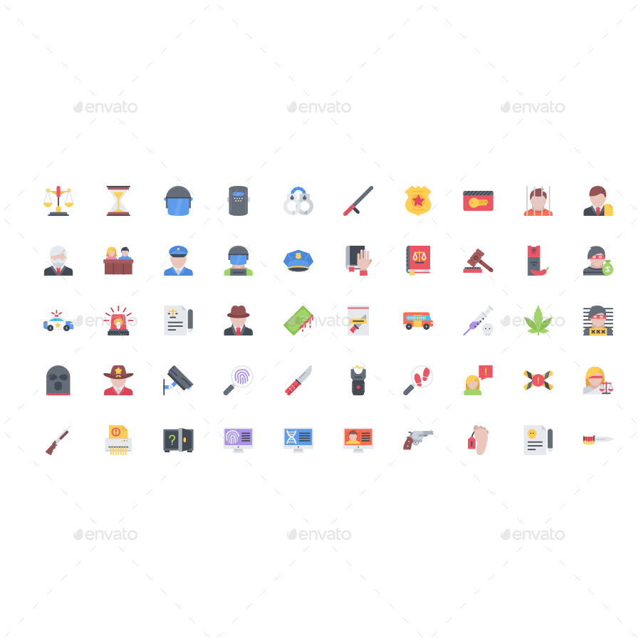 The Flat Icons 2000, Icons | GraphicRiver