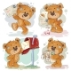Clip Art Illustrations of Teddy Bear, Vectors | GraphicRiver