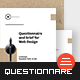 Questionnaire Web Design, Print Templates | GraphicRiver