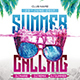 Summer Calling Party Flyer, Print Templates | GraphicRiver
