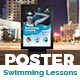 Swimming Lessons Poster Template, Print Templates | GraphicRiver