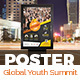 Global Youth Summit Poster, Print Templates | GraphicRiver