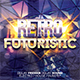 Retro Futuristic Flyer Template, Print Templates | GraphicRiver