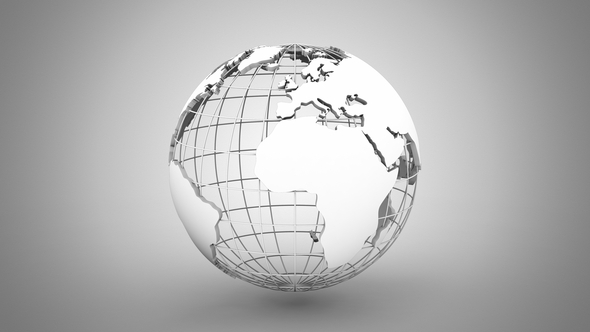 World Map Turns Into a Globe, Motion Graphics | VideoHive
