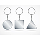 Realistic Metal Keychains Set, Vectors | GraphicRiver