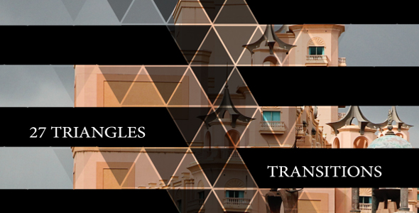 Triangles Transitions, Motion Graphics | VideoHive