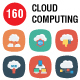 Cloud Computing Flat Square Icons, Icons | GraphicRiver