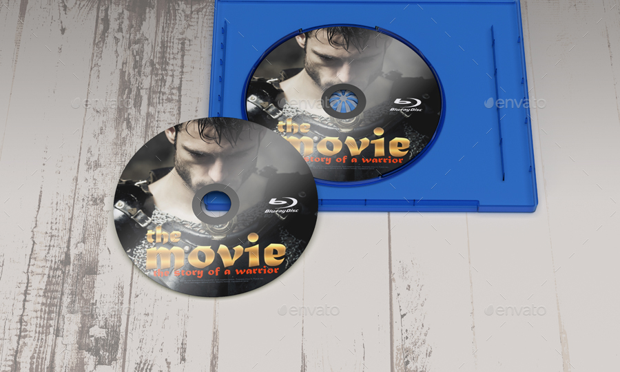 Blu-Ray Case and Disk Mock-Ups, Graphics | GraphicRiver