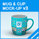 Mug & Cup Mock-up v3, Graphics | GraphicRiver