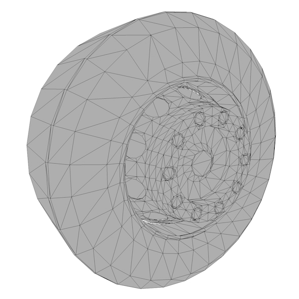 Car Wheel Full - Wheel Rear with Wheel front Full texture by LaythJawad